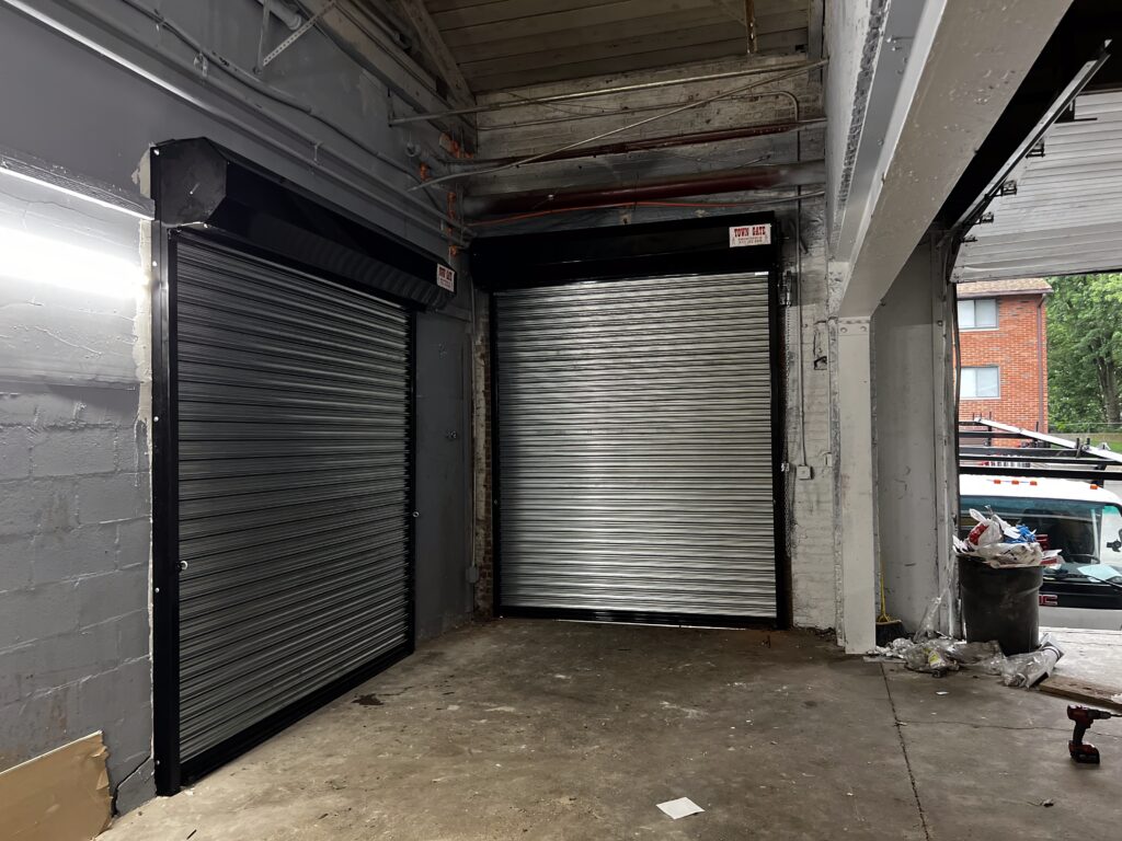 Commercial Motor Operated solid Curve | Town Gate co